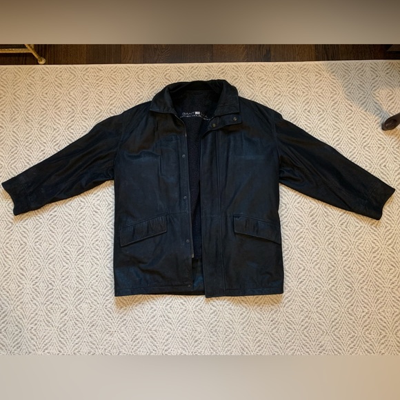 Gant | Jackets & Coats | Mens Gant Winter Leather Jacket | Poshmark